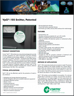 VpCI®-105 Emitter, Patented - Cortec Packaging