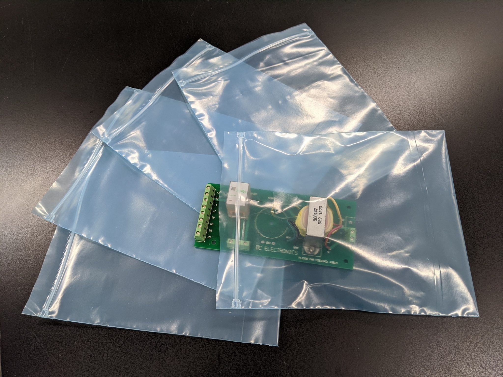 EcoSonic® VpCI®-125 HP Permanent ESD Film & Bags - Cortec Packaging